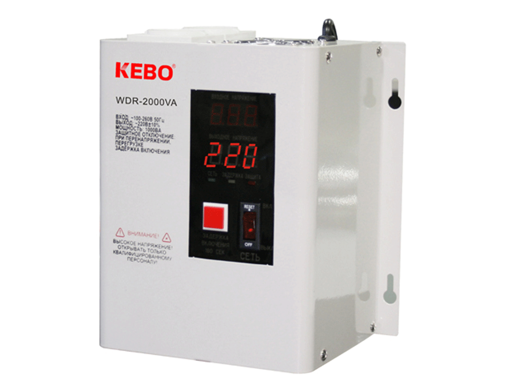 Σταθεροποιητής/Ρυθμιστής Τάσης Kebo WDR (03.030.0152) Relay Ψηφιακός ...