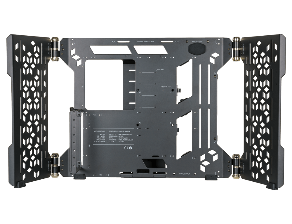 Gaming PC Case CoolerMaster Masterframe 700 Full Tower (MCF-MF700-KGNN-S00) - ATX, Extended ATX ...